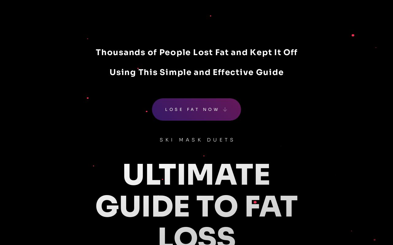 Ultimate guide to fat loss